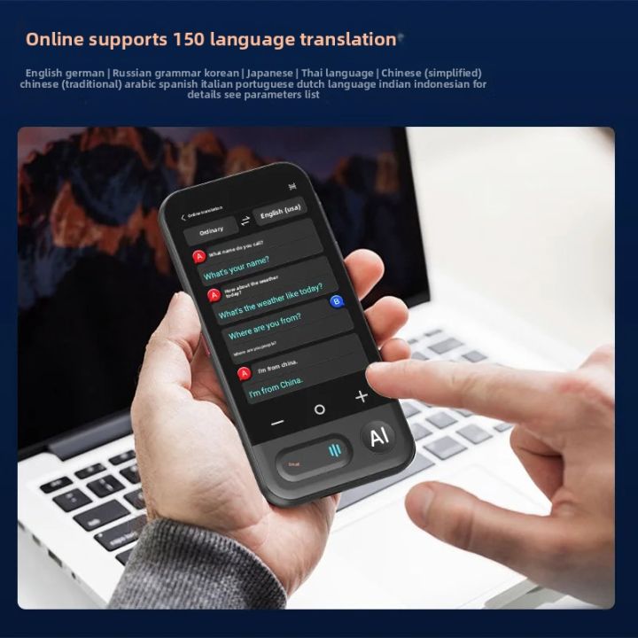 Smart Travel AI Translation Machine Mobile Phone Voice Interpreter ...