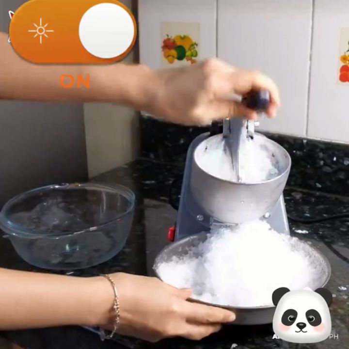 Ice Crusher Electric Heavy Duty Double Blade Ice Crusher Machine ...