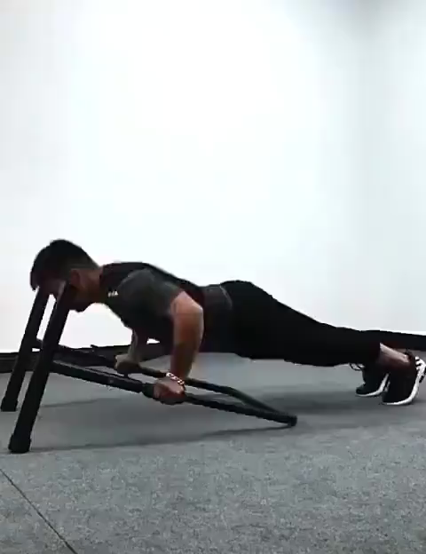 Adjustable Parallel Bars Push Up Dip Station 80CM Gym Bar for Arm and ...