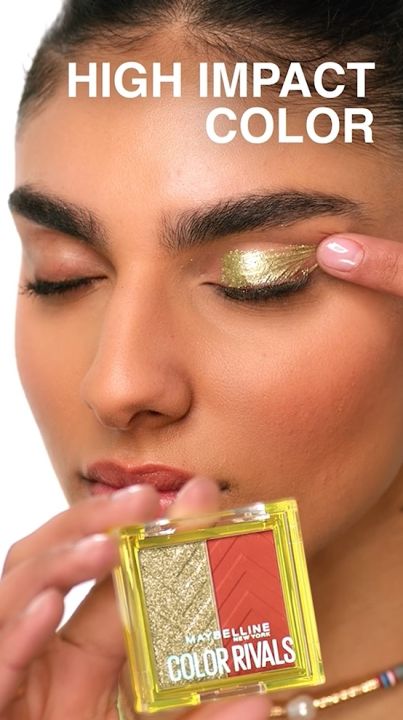 Maybelline Color Rivals Duo Eyeshadow - Waterproof, High Pigment ...