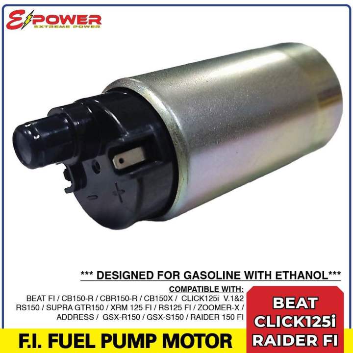 E-POWER BEAT FI, CLICK125i V.1&2, RAIDER 150 FI, XRM 125 FI, RS150 F.I ...