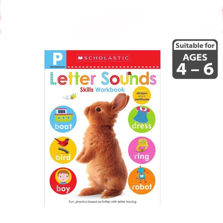 Scholastic Early Learners: Letter Sounds Skills Workbook (Pre-K) | Lazada
