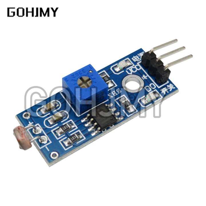 Lm393 3pin 4pin Optical Sensitive Resistance Light Detection Photosensitive Sensor Module For