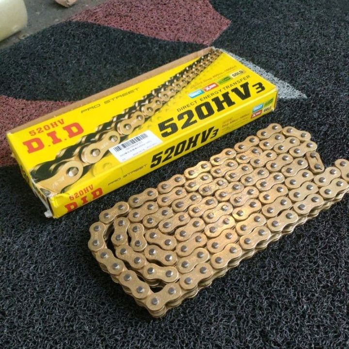 DID CHAIN 520-120L X-RING TYPE AND O-RING TYPE | Lazada PH