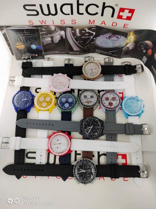 *SWATCH* Joint Planet Series *OMG* Watches | Lazada PH