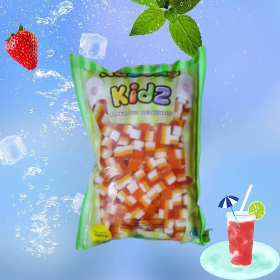 jelly bentuk dadu warna warni 1 kg | Lazada Indonesia