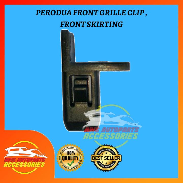 PERODUA FRONT GRILLE CLIP & FRONT SKIRTING. | Lazada