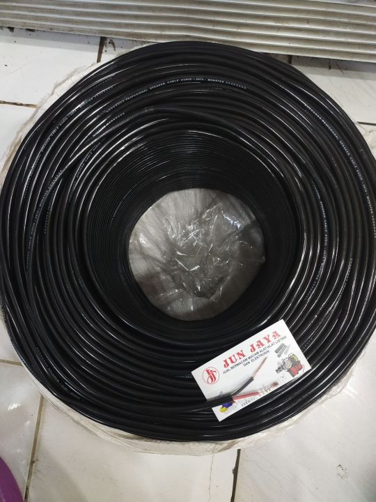 Kabel listrik/ audio hyo 2x0,75 serabut tebal PER METER Hitam | Lazada Indonesia