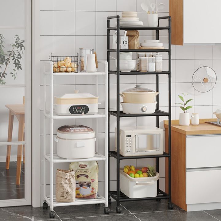 Multi-Layer Kitchen Rack Floor Stand Multi-Layer Household Microwave ...