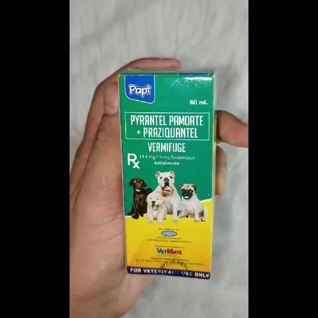 VERMIFUGE PYRANTEL EMBONATE + PRAZIQUANTEL ( FOR SMALL DOGS / PUPPIES ...