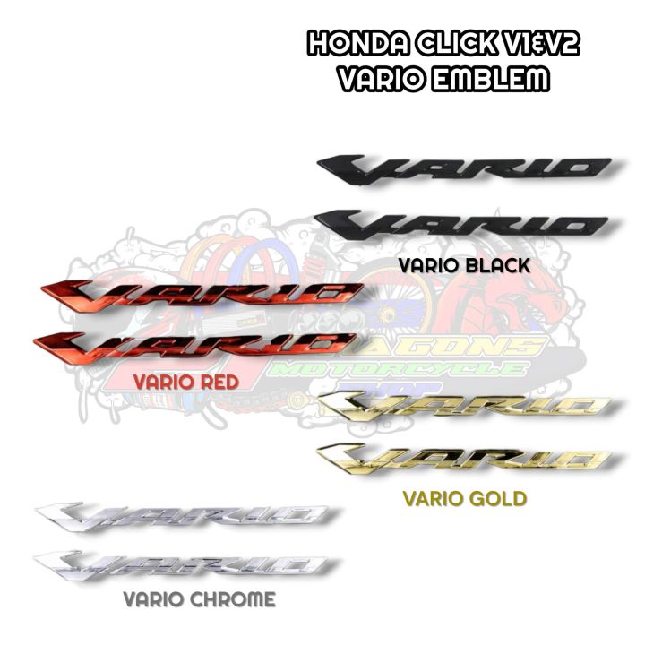 NEW!! Honda Click v1&v2 vario emblem | Lazada PH