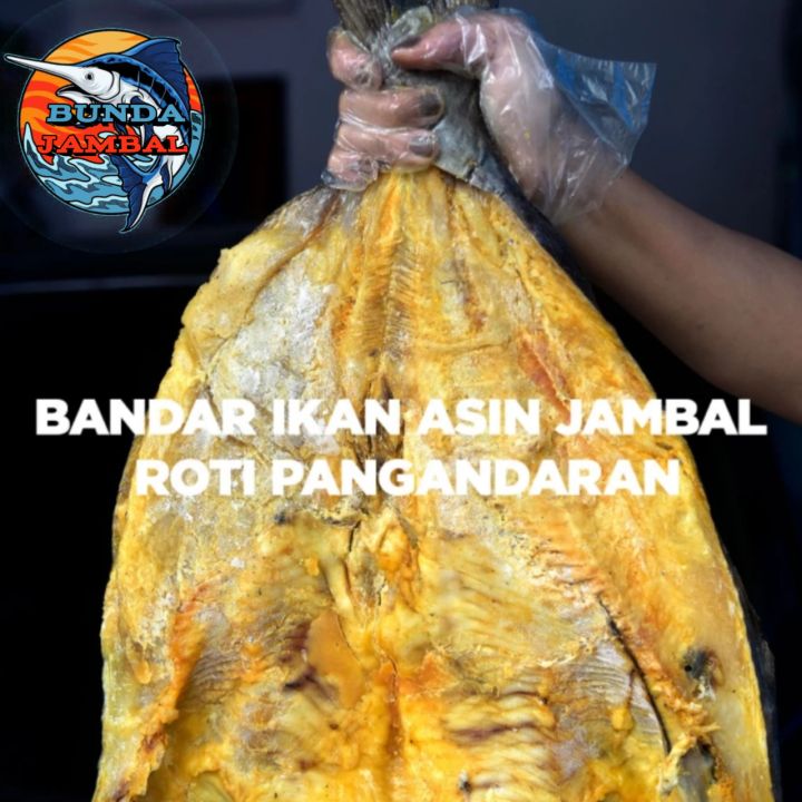 1kg ikan asin jamabal roti ukuran super jambal roti mentega | Lazada ...