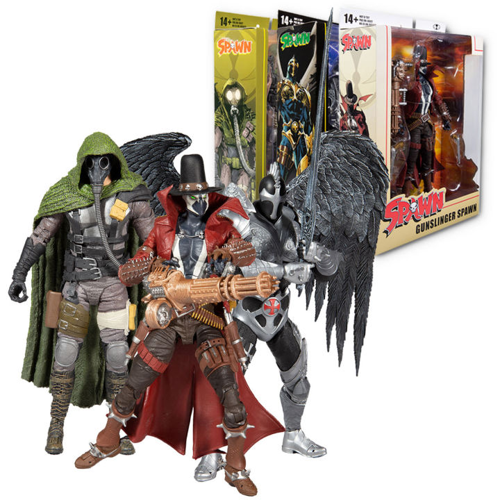 Spawn Soul Crusher/Gunslinger/Dark Redeemer Spawn Bundle 18cm Action ...