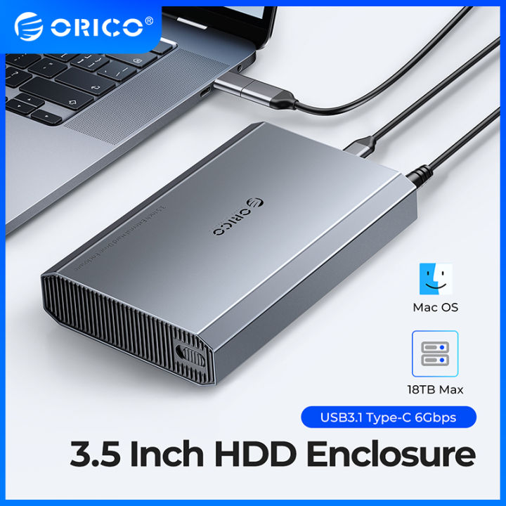 ORICO 3.5 inches 6Gbps Hard Drive Enclosure Type-C With Heat ...
