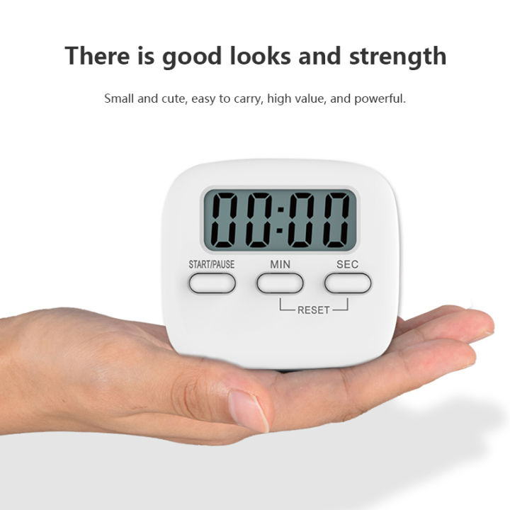 Manggo Timer Magnetic Stopwatch Countdown Alarm with battery Digital ...