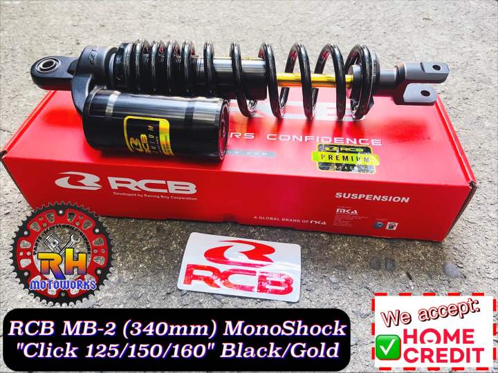 RCB MB-2 (340mm) for Honda Click 125/150/160 MonoShock | Lazada PH