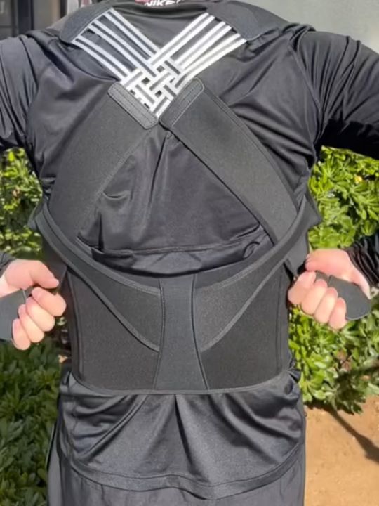 GYMPRO Back Brace Posture Corrector for Women and Men Back Lumbar ...