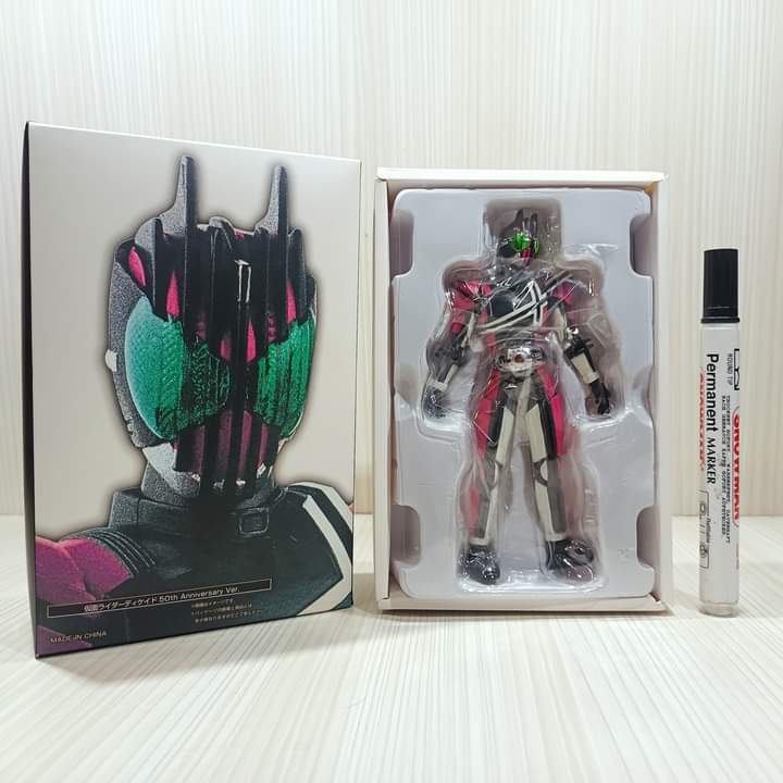 mainan figure kamen rider masked rider decade shf recast bandai tinggi ...