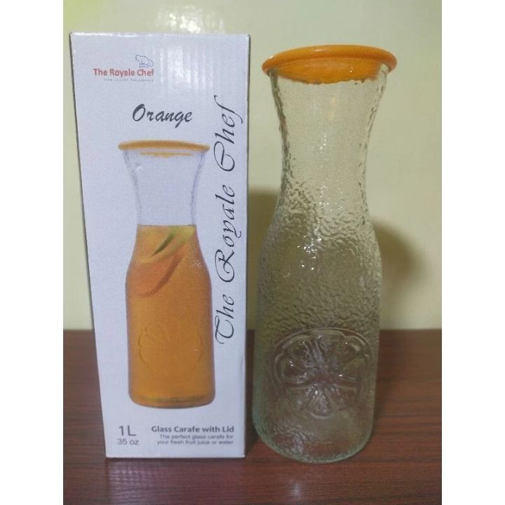 1L Glass Carafe with Lid - Pitchers&Jugs | Lazada PH