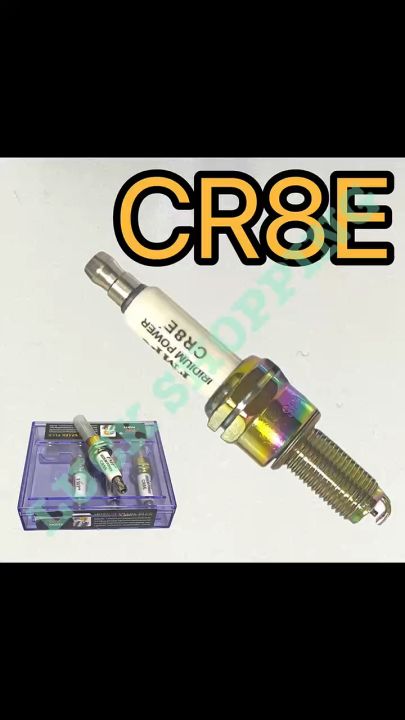 Motorcycle Iridium Spark plug CR8E for honda wave125 / suzuki raider150 / kawasaki barako ...