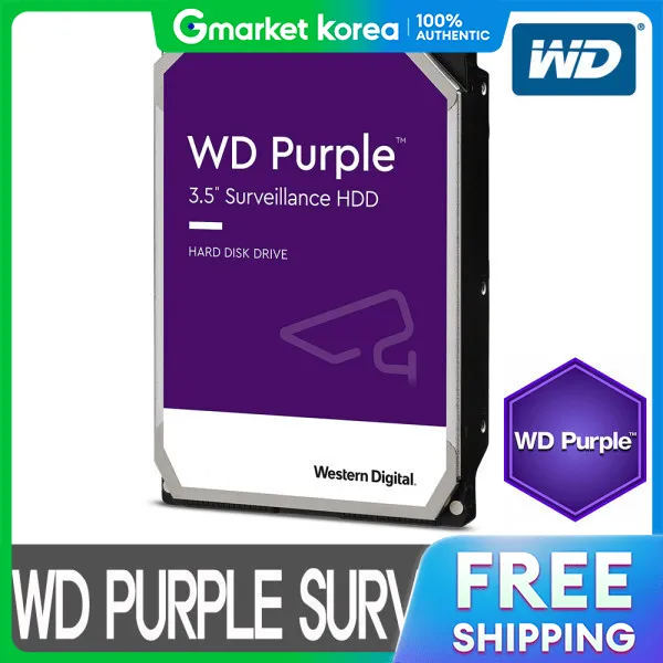 Wd Purple Hdd 4Tb Wd42Purz Dvr Cctv Secure Packaging +Genuine+ 43Purz ...