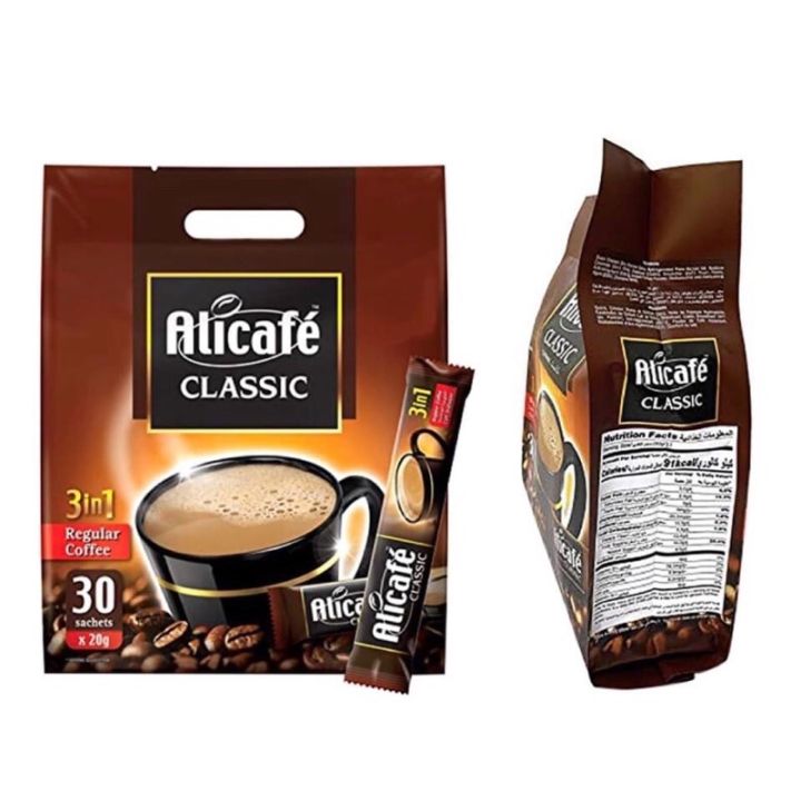 Alicafe Classic 3in1 Instant Coffee 30 sachets x 20g | Dubai | Lazada PH