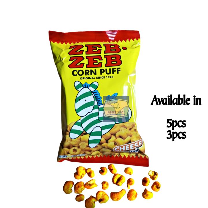 Zeb Zeb Corn Puff Cheese Flavor (Original Since 1975) | Lazada PH
