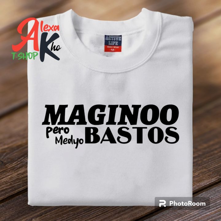 Maginoo pero medyo BASTOS T-Shirt Cotton | Lazada PH