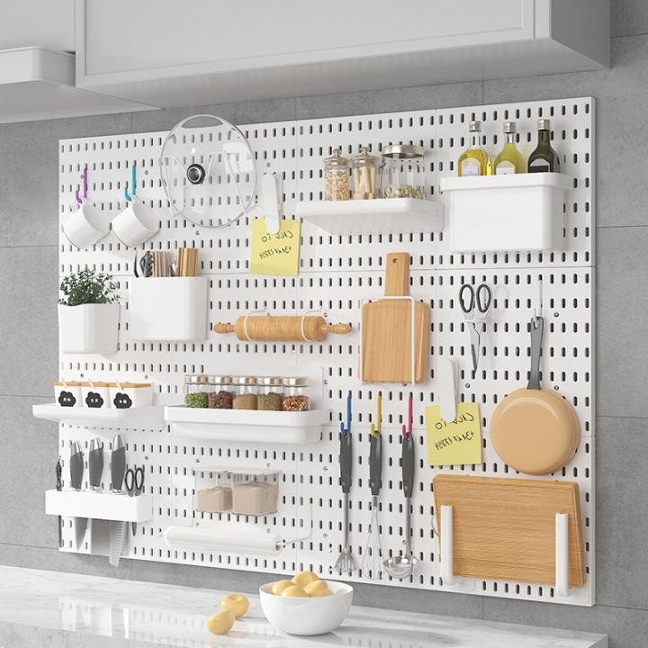 SG READY STOCK Pegboard Multi purpose Nail Free Home Organization ...