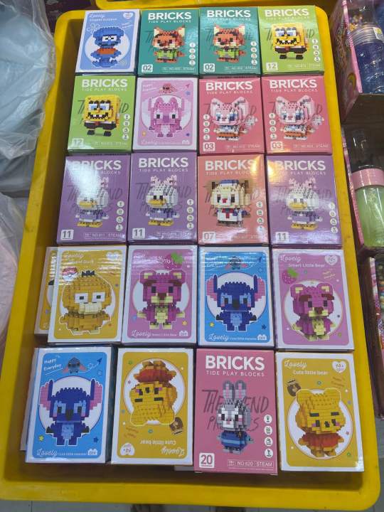 Character Bricks Tide Play Mini Blocks | Lazada PH