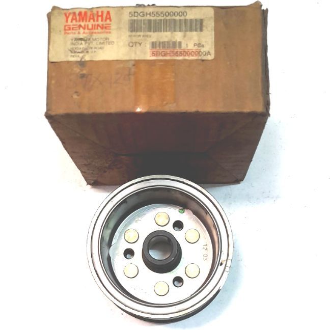 YAMAHA STX125 GENUINE YAMAHA-INDIA FACTORY FLYWHEEL MAGNETO ASSEMBLY ...