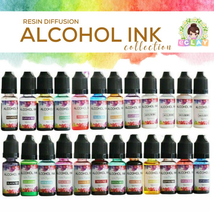 10ml RESIN DIFFUSION ALCOHOL INK | Lazada PH