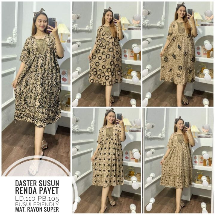 MAardhani store daster batik busui, minidress batik, daster batik ...