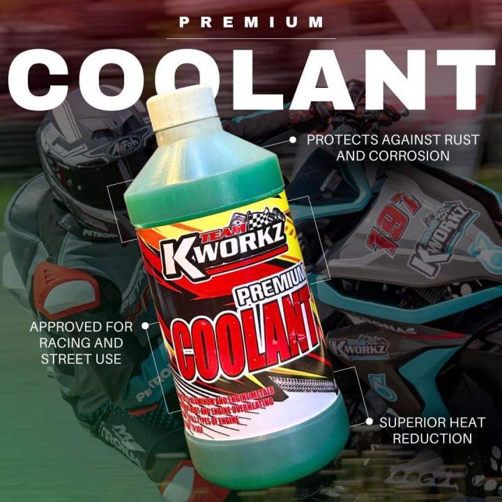 Kworkz Premium Coolant For Any Motorcycle and Vehicle 500 ML by Team K ...