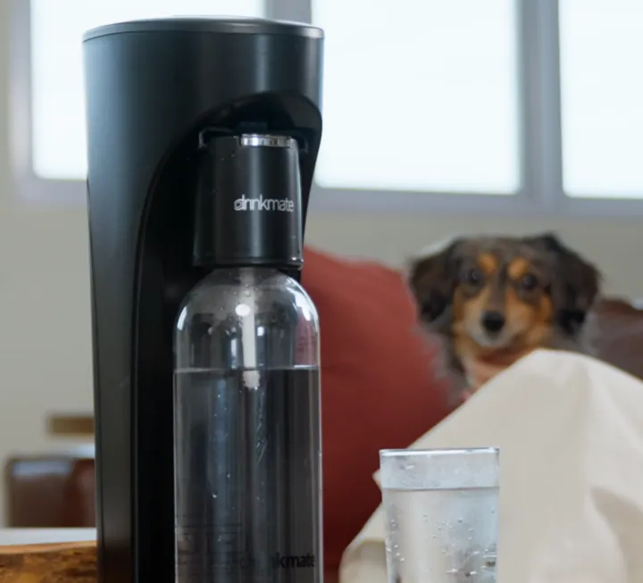 Arctic Blue DrinkMate Omnifizz Sparkling Water Soda Maker (Sodastream ...