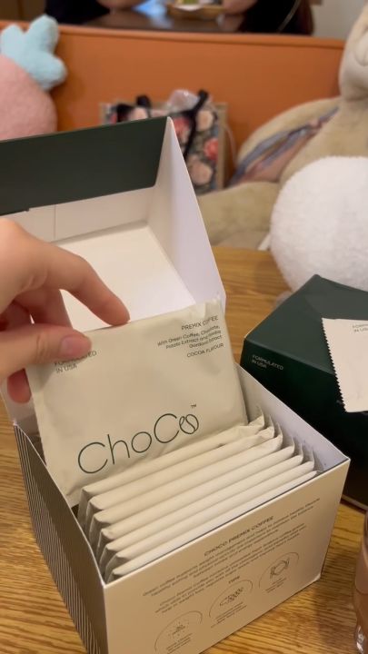 ChoCo Green Coffee 燃脂绿咖啡 燃烧3000卡路里 [100%正品] 附送周边珍珠玻璃杯 ️‍🔥 | Lazada