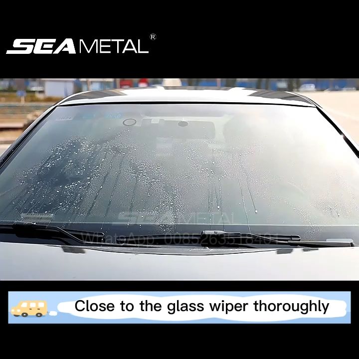 SEAMETAL Car Wiper Car Double-Layer Rubber Strip Wiper U-shaped ...