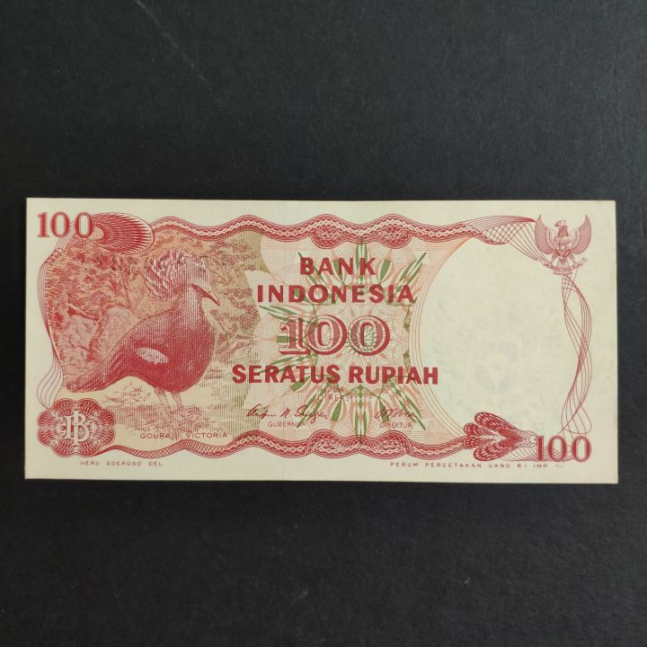 [ BANKNOTE ] INDONESIA 100 RUPIAH SERIES 1984 - AUNC | Lazada