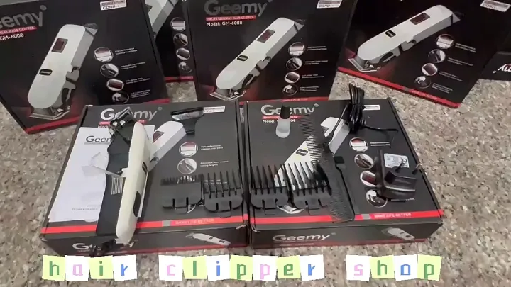Gemei / Geemy GM6008 ปัตตาเลี่ยนไร้สาย แบตตาเลี่ยน อย่างดี ระดับช่างตัดผมมืออาชีพ มาพร้อม แบตเต ...