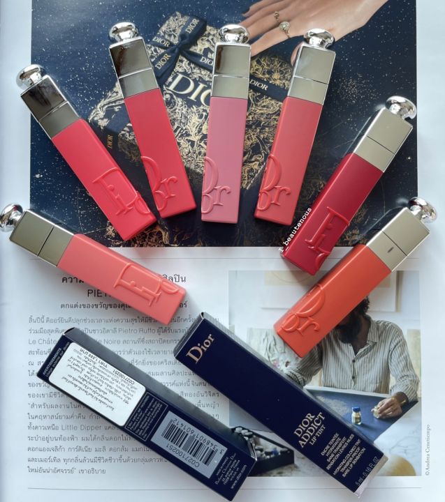 New 2022 Dior addict lip tint no-transfer🎉 | Lazada.co.th