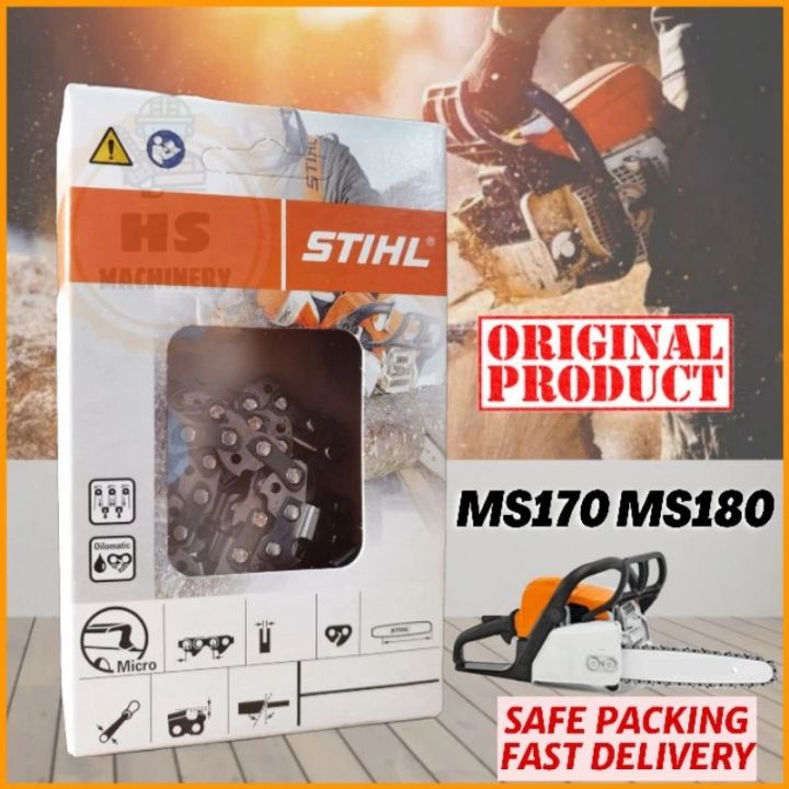 STIHL MS170 / MS180 12"/14"/16"/18" 3636 Saw Chain Chainsaw Chain | Lazada