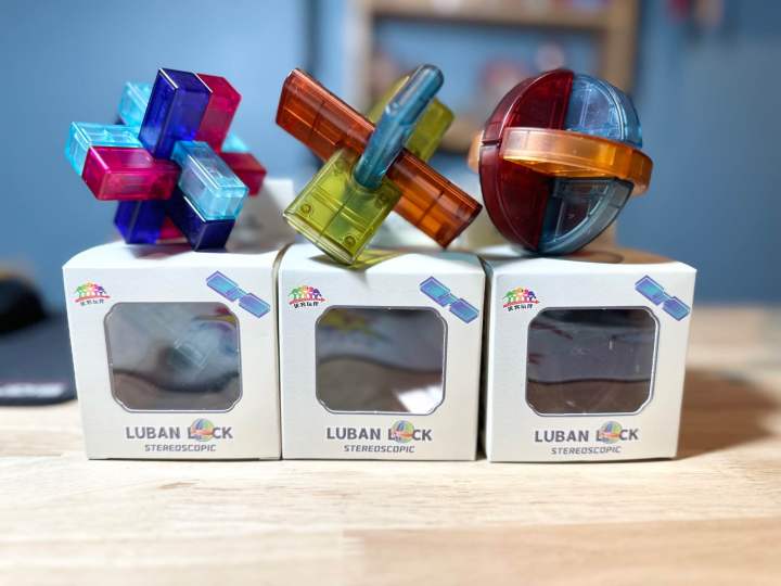 Luban Lock Puzzle เกมตัวต่อปริศนา 3 มิติ เกมฝึกสมอง ของเล่นสำหรับทุกวัย ...