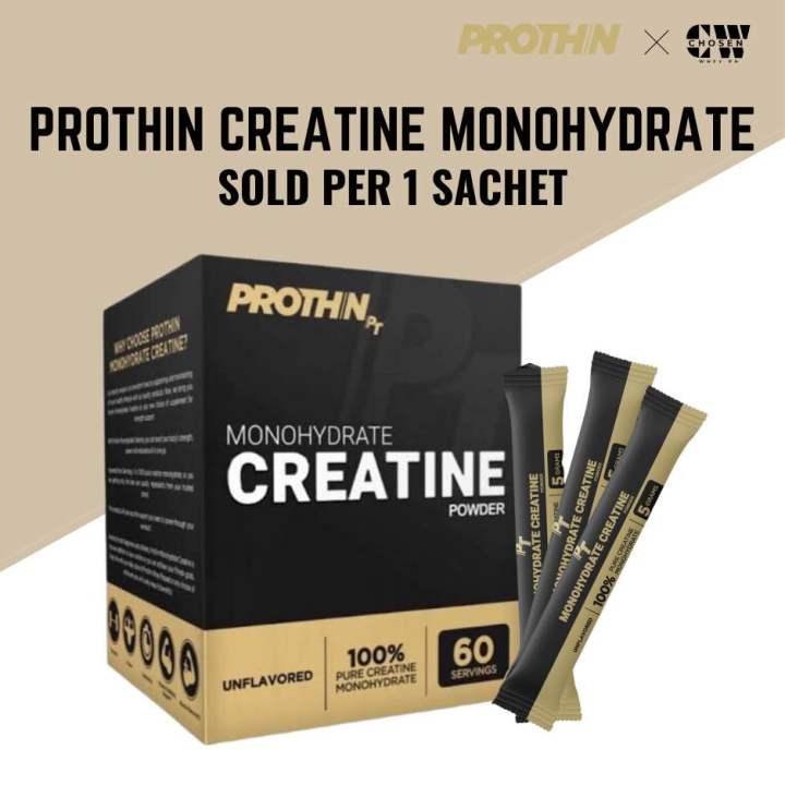 PROTHIN CREATINE MONOHYDRATE SOLD PER 1 SACHET[MEGA SALE] | Lazada PH