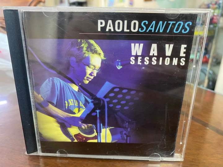 PAOLO SANTOS - WAVE SESSIONS - OPM Philippines Original Music Album CD Warner Records - Preloved ...