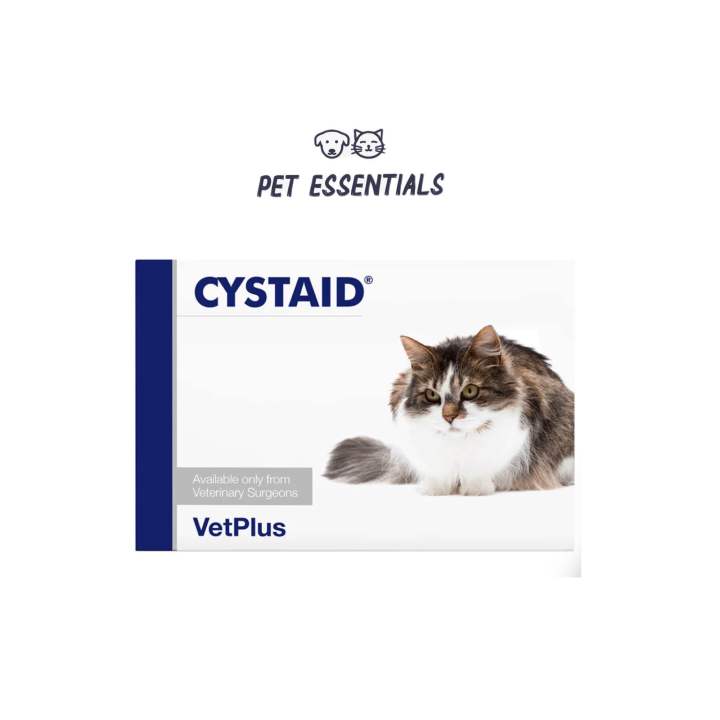VetPlus CYSTAID Cat 30caps Urinary Care Cats Bladder Cystitis ...