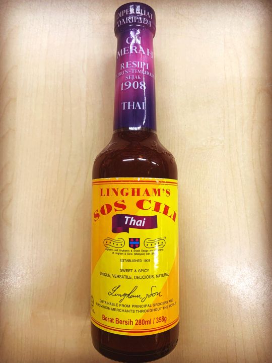 LINGHAM’S SOS CILI THAI / THAI CHILI SAUCE 280ML / 358G | Lazada