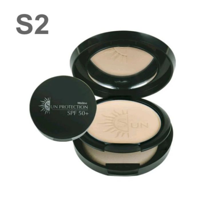 Mistine Sun Protection Powder SPF 50+ 10g. มิสทีน รองพื้นกันแดด รองพื้น ...