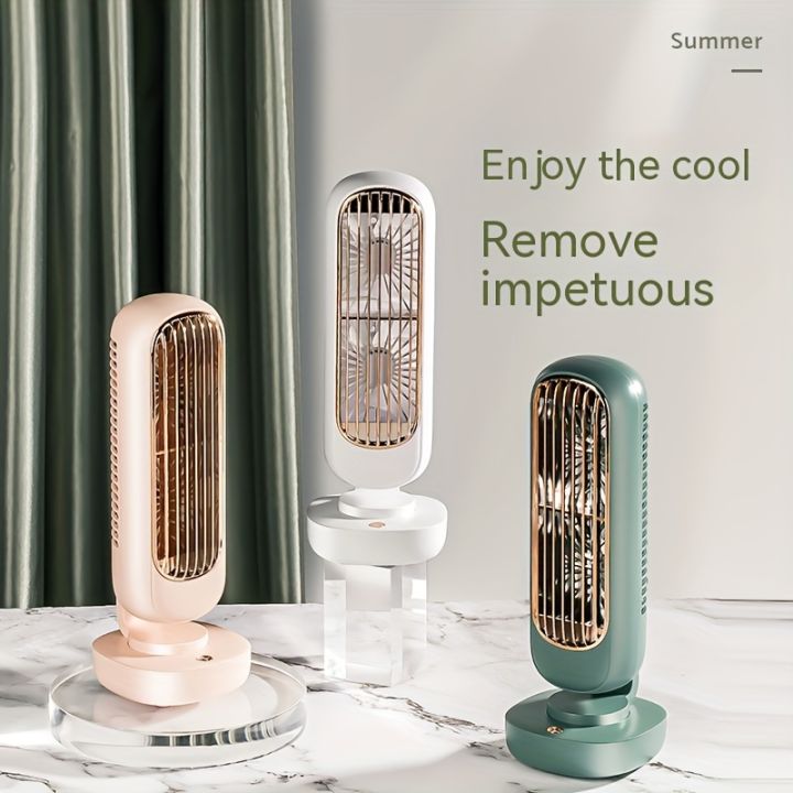 Humidifying And Cooling Spray Fan, Desktop Electric Fan Portable ...