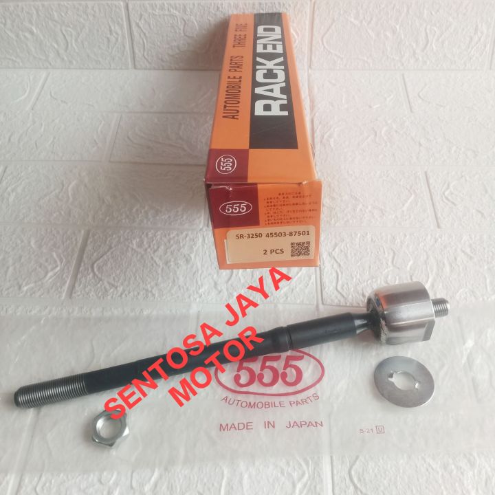 RACK END LONG TIE ROD TOYOTA INNOVA REBORN FORTUNER VRZ HILUX 2015 UP ...