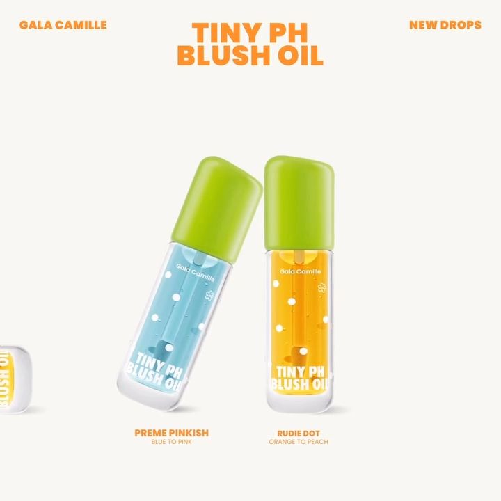 Gala Camille Tiny pH Blush Oil 1 แท่ง 2.2 ml. บลัชออยล์เปลี่ยนสีตาม pH ...